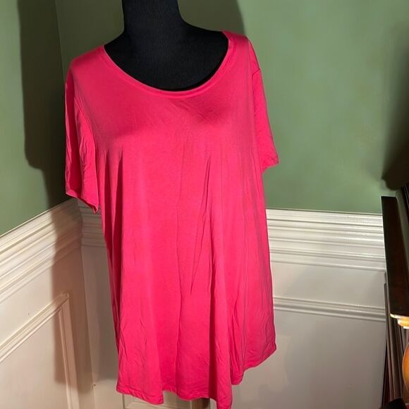 JM Collection | Tops | Jmcollectionpinkteeshirtl | Poshmark
